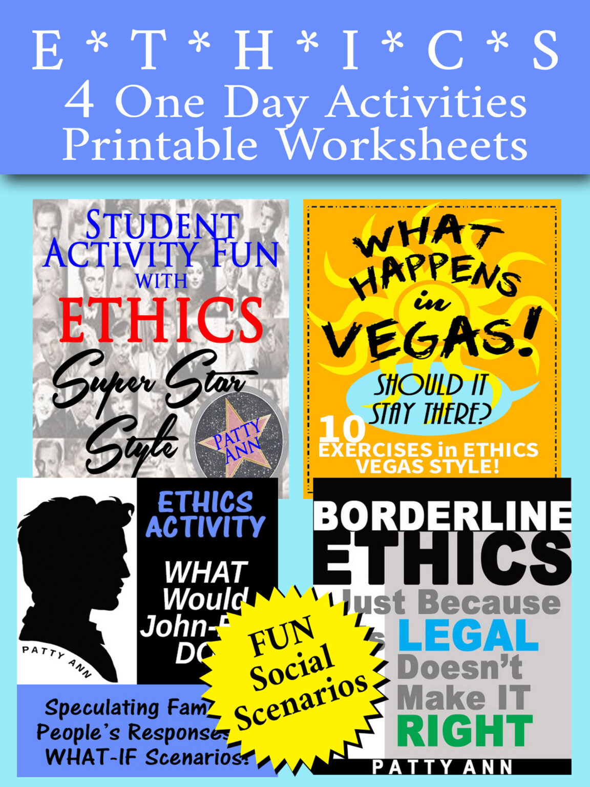 Ethics Lessons 4-Pack – Patty Ann